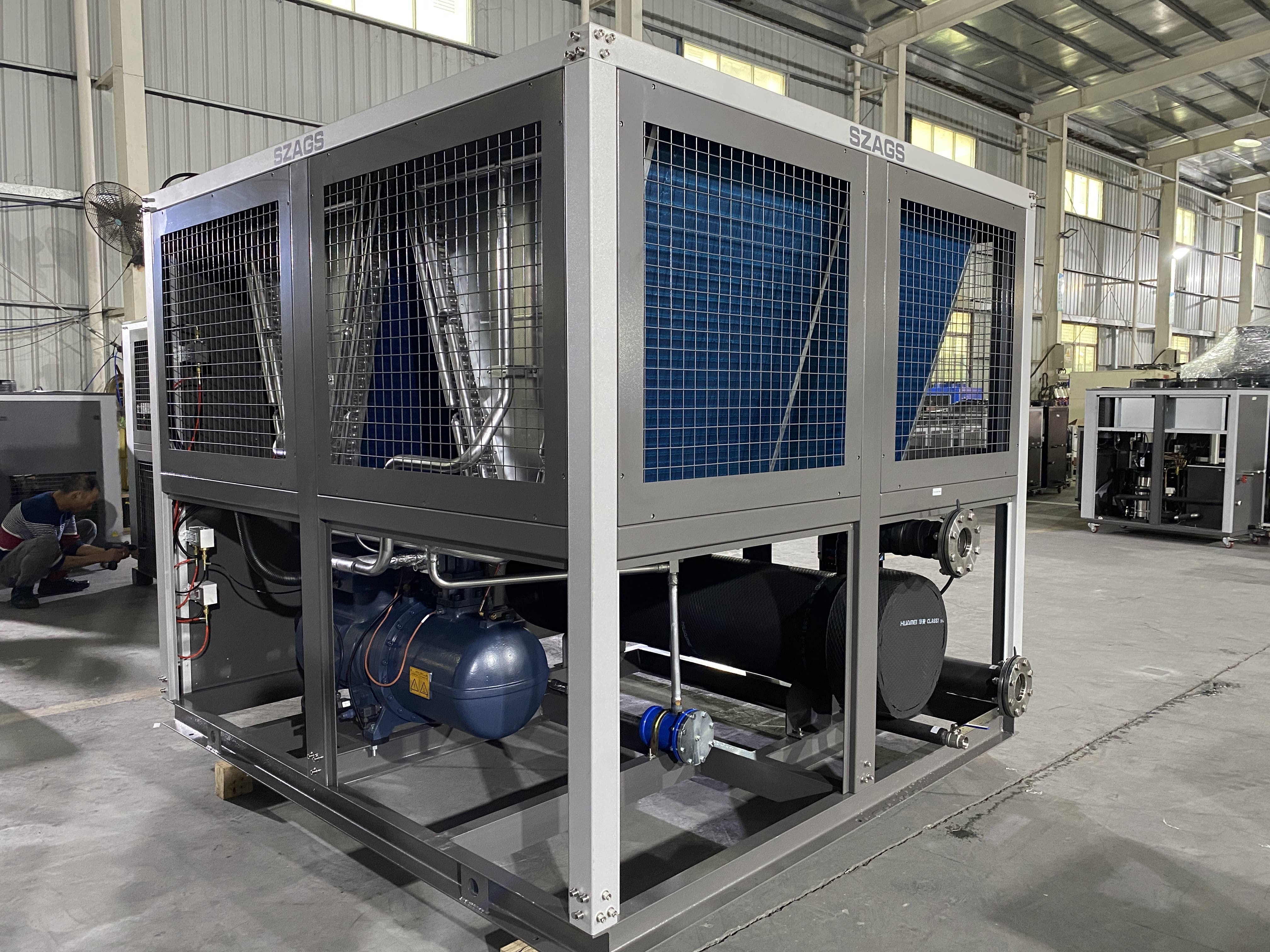 Chiller low pressure alarm troubleshooting