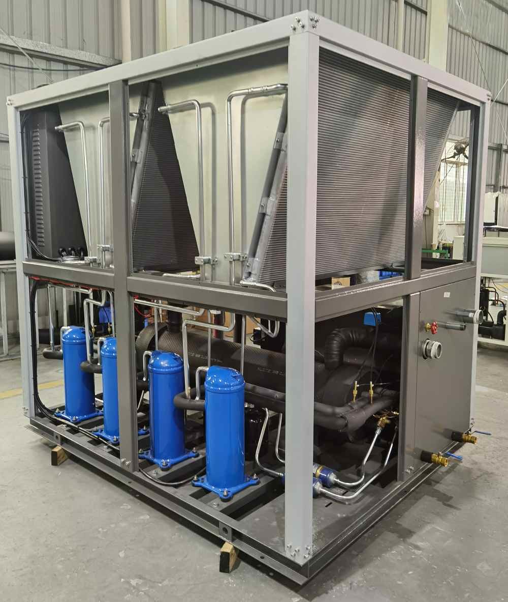 40ton Air Cooled Industrial Water Chiller For Extruder Machine