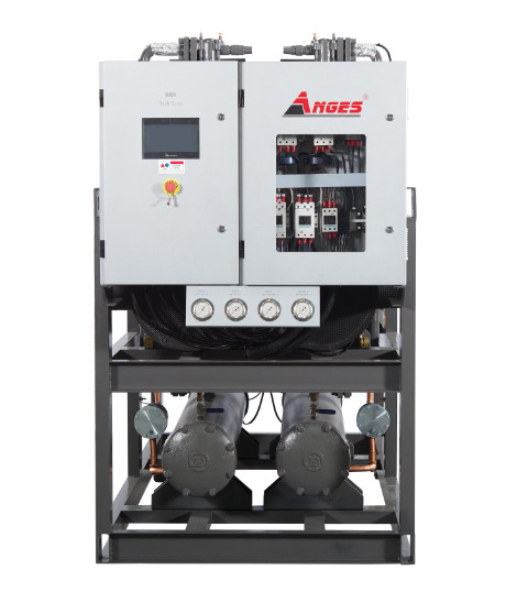 Copper Tube Industrial Water Temperature Controller With PLC Control System