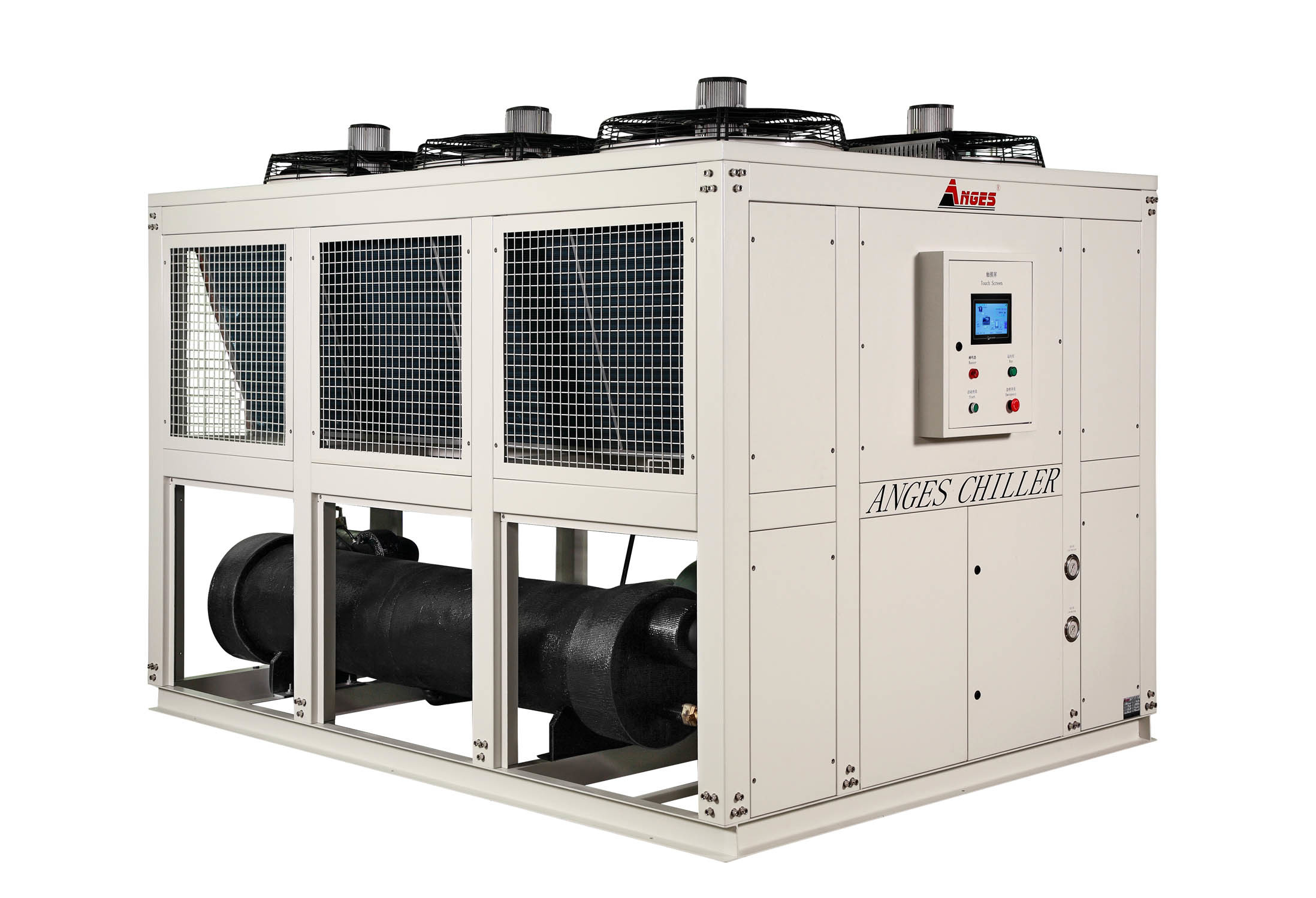 High-Performance Air Cooled Screw Chiller For Heavy-Duty Cooling 85TON ...