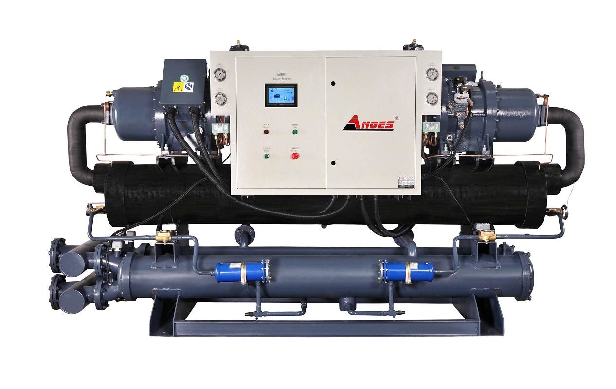 200HP Water-Cooled Screw Chiller Industrial System for Plastic Molding ...