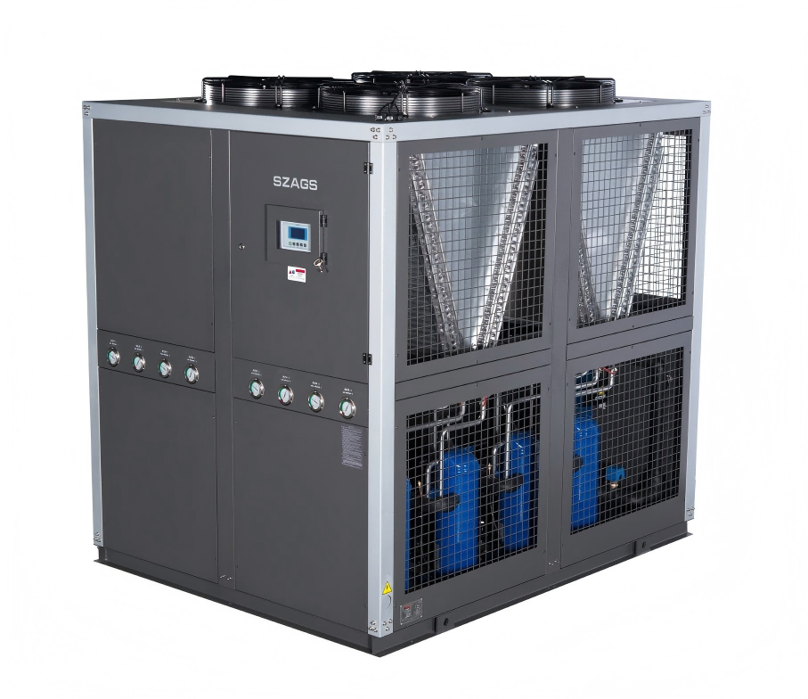 40RT Energy-Efficient Glycol Chiller with Scroll Compressor