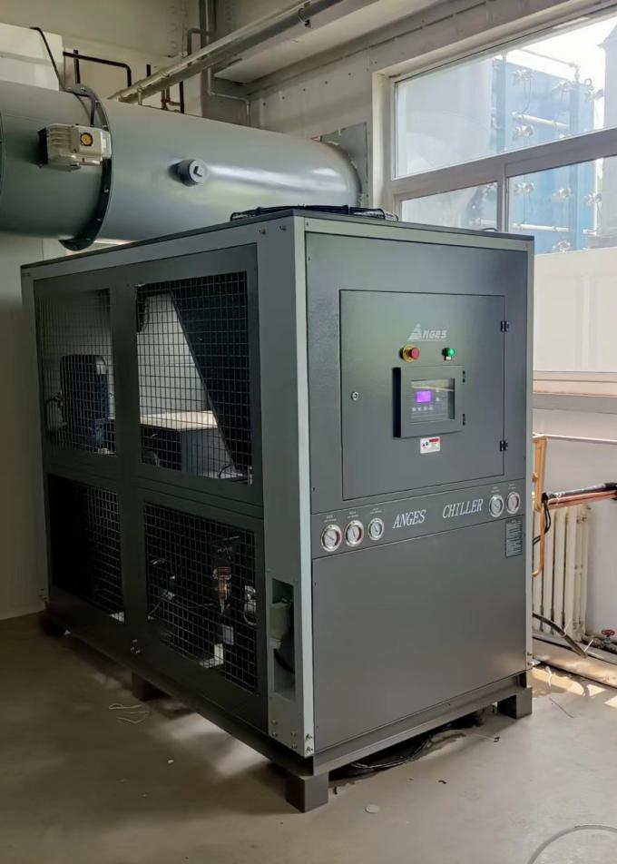R410a 40 Ton Portable Industrial Chiller In Pet Injection Molding Machine